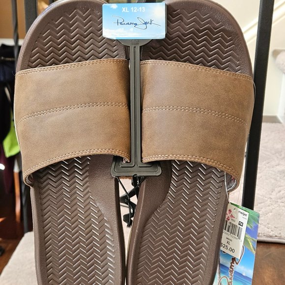 Panama Jack | Shoes | Panama Jack Mens Casual Slide Sandals Tanbrown Sz ...